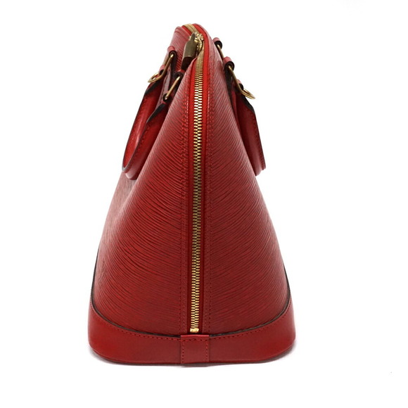 Louis Vuitton | Bags | Louis Vuitton Red Alma Epi Handbag | Poshmark